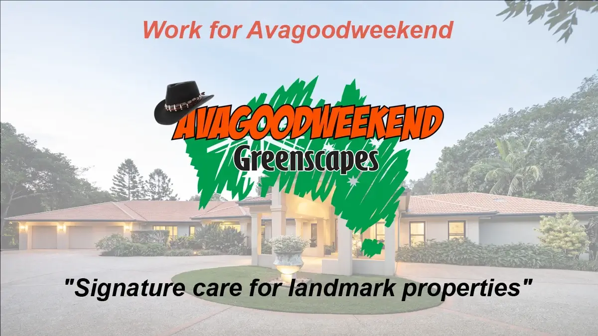 Job Application - Avagoodweekend Greenscapes